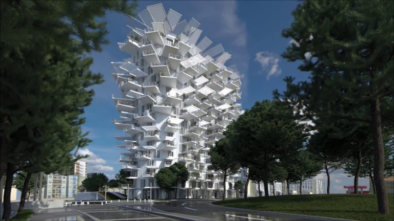 L’Arbre Blanc du quartier Richter : une folie architecturale à Montpellier | blog.acheter-louer.fr